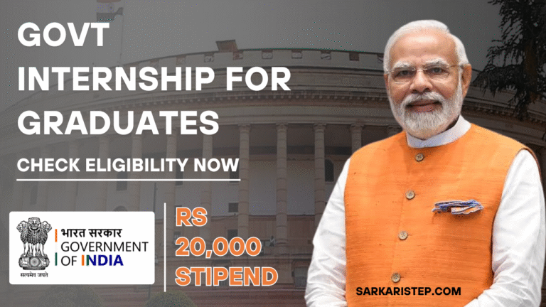 Govt Internship For Graduates: Rs 20,000 Stipend, Check Eligibility And ...